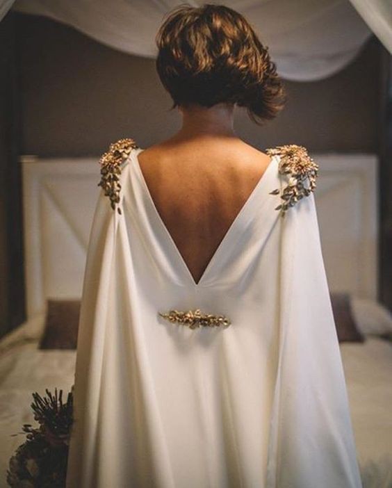 20 Glorious Wedding Dresses with Capes - The Stillwhite Blog - Stillwhite
